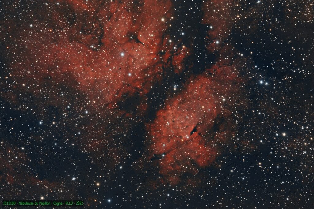 L’image du mois d’octobre 2022 : Images de IC1318, la Nébuleuse du ...